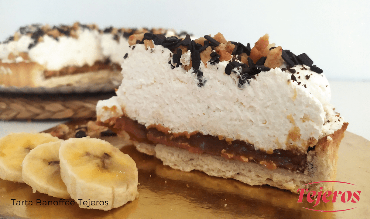 La tarta que encandiló a una princesa, la tarta Banoffee - Obrador Tejeros